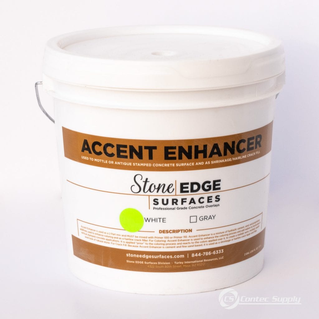 Accent Enhancer by Consolidated Aggregates