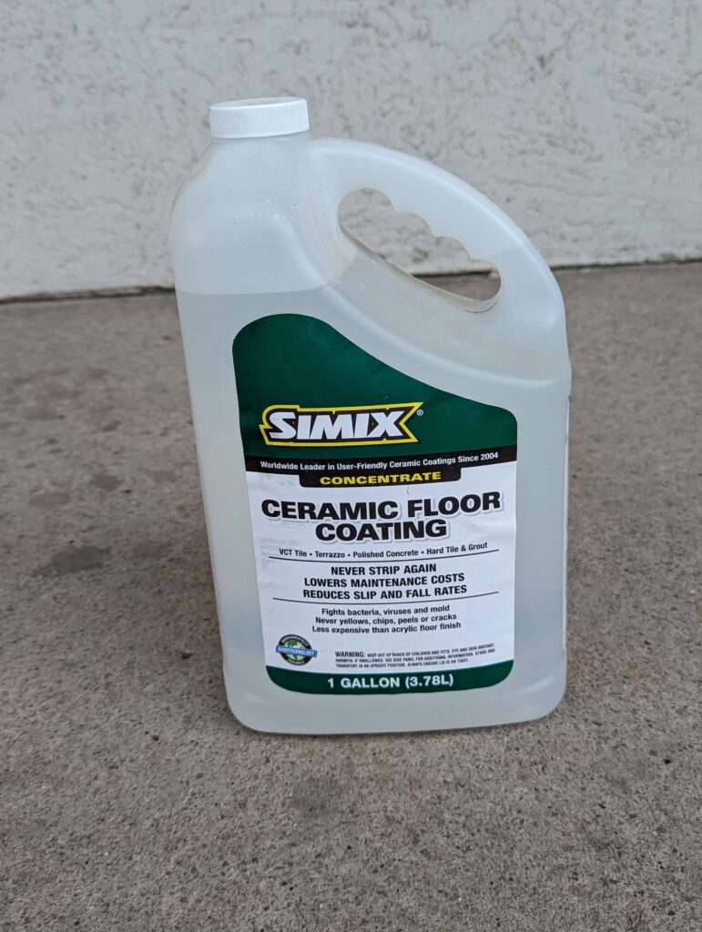 Simix Ceramic Floor Coating - Durable Shine at Contec Supply
