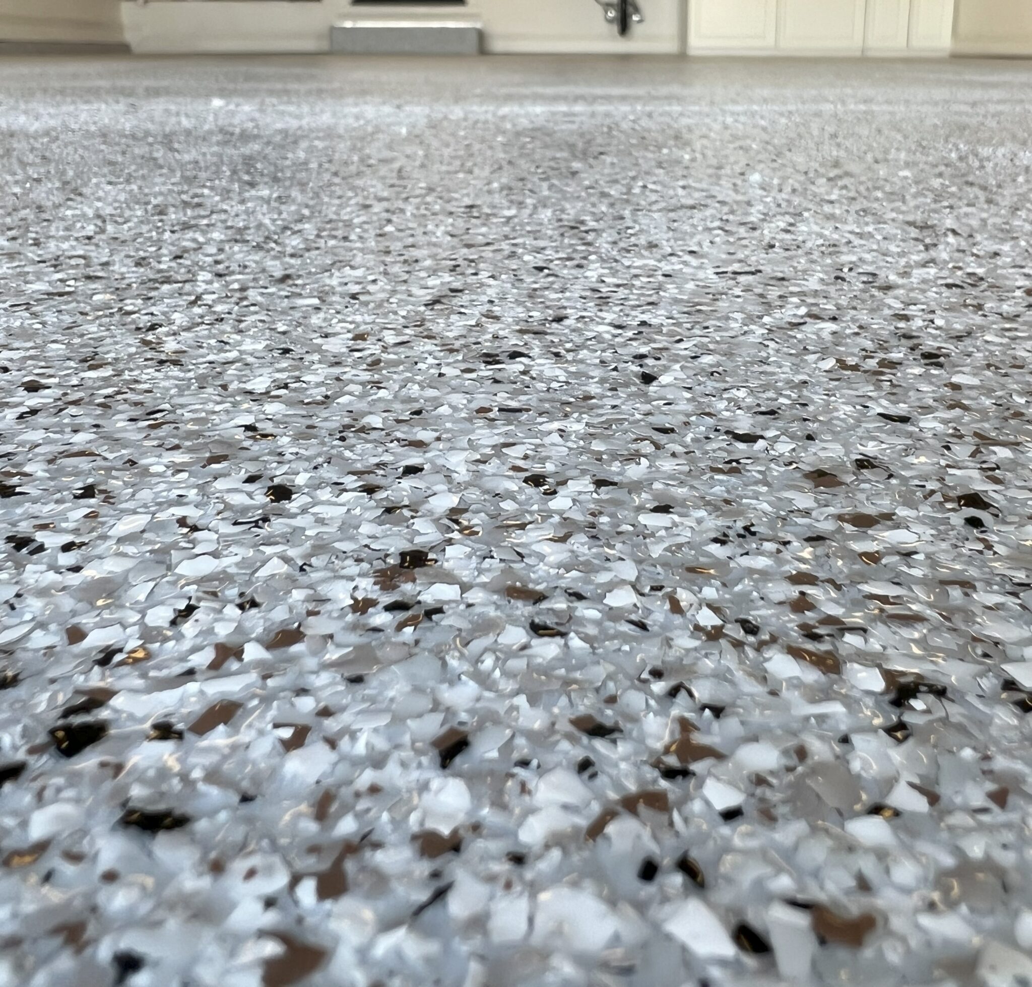 Coatary Epoxy Flakes for Garages, Airplane Hangers, & Floors